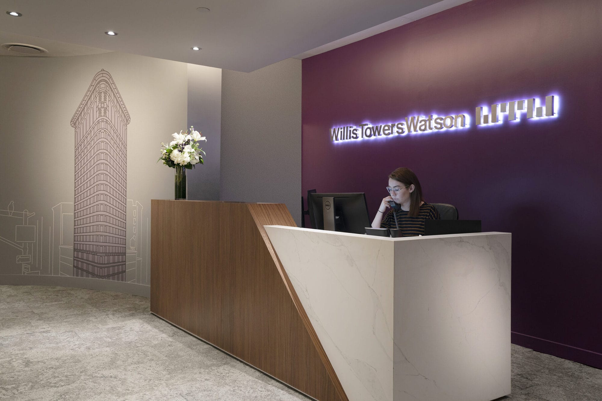 Willis Towers Watson New York | Archigrafika: Graphics for Architecture